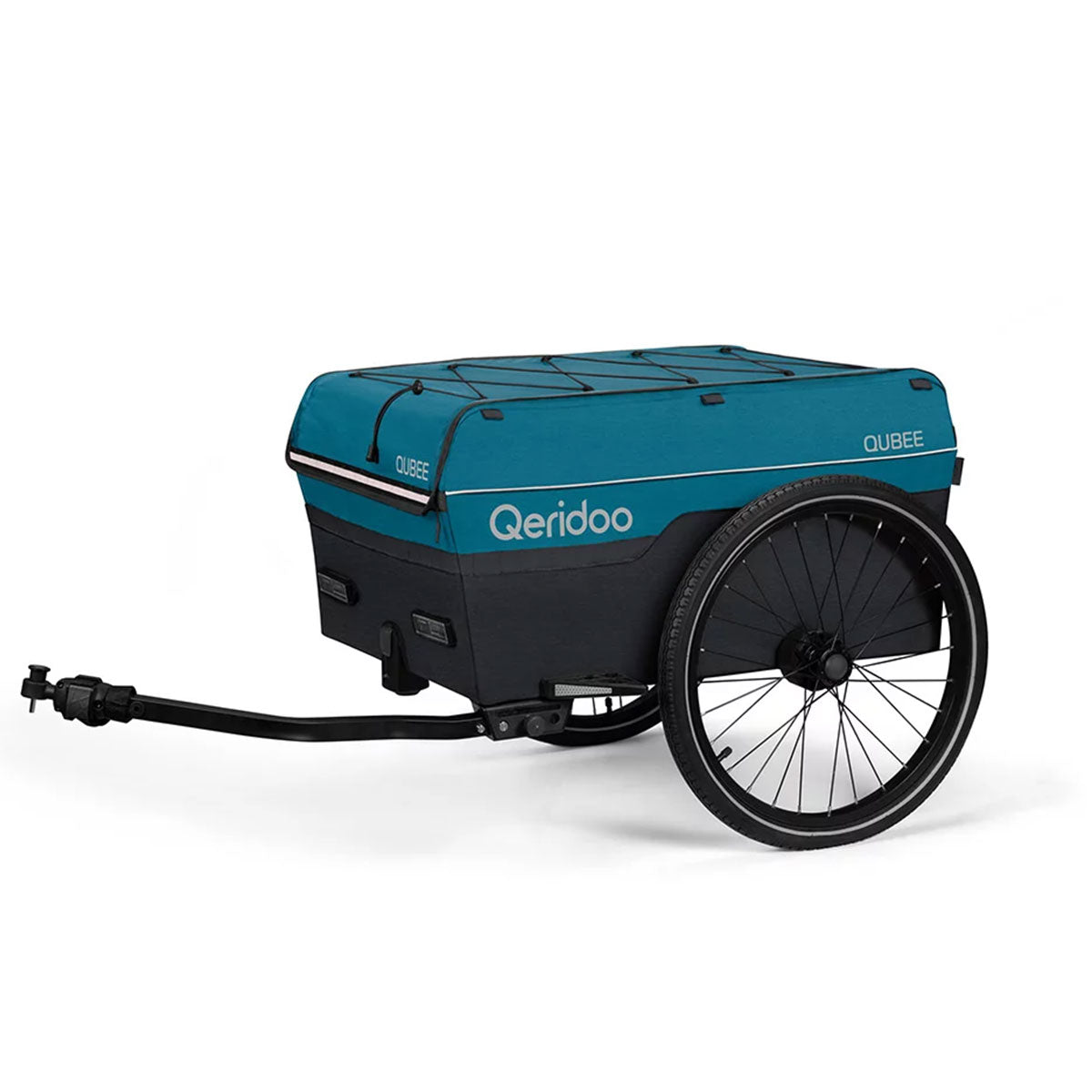 Qeridoo Qubee Fahrrad Lastenanhänger - Petrol